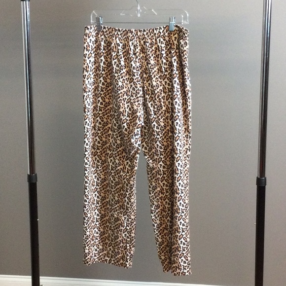 Adonna | Intimates & Sleepwear | L Adonna Leopard Capri Lou Be Pants ...